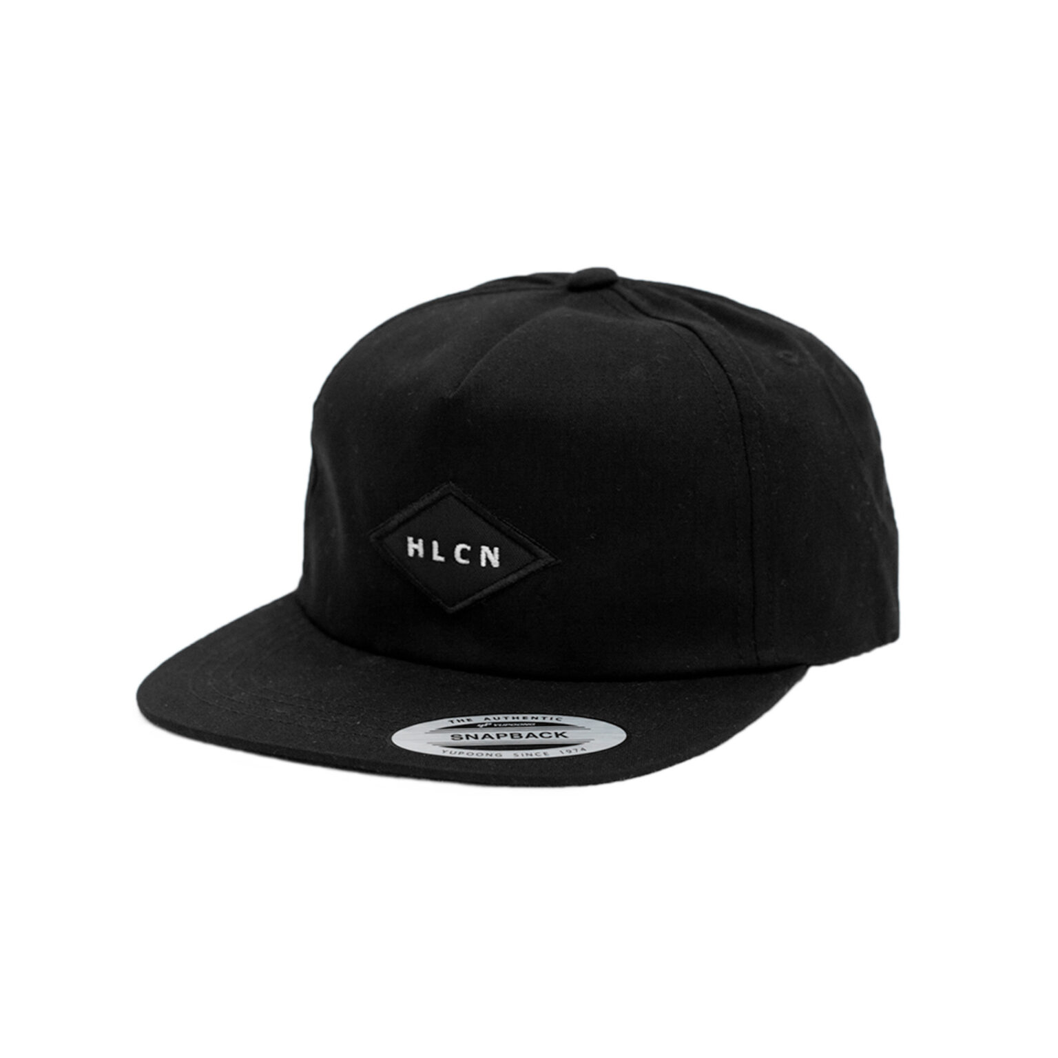 Gorra Snapback Negra - HLCN | Holocene - Ropa Sostenible